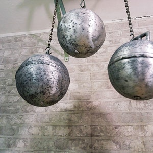 Vintage Set of 3 Buoys, Retro Nautical Decor, Antique Marine Floats ...