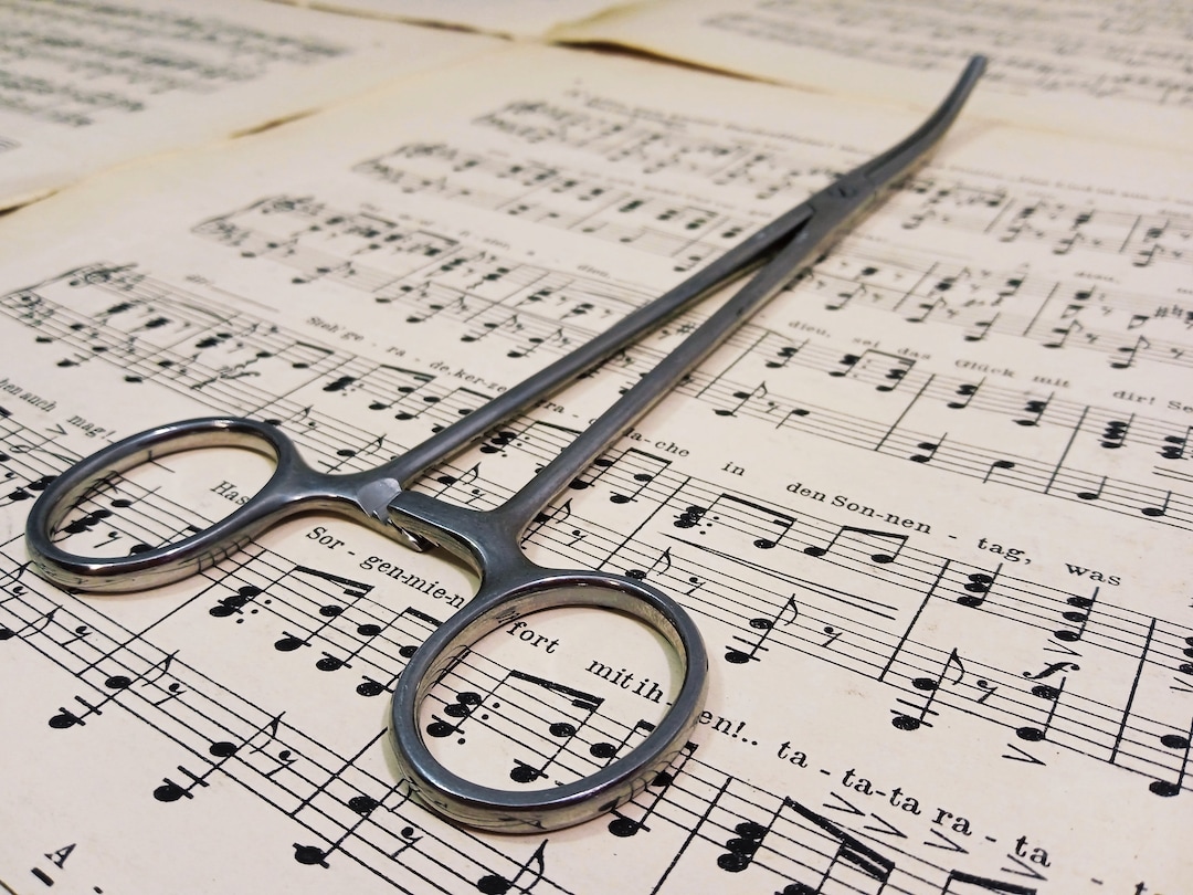 Vintage Surgical Scissors, Antique Surgical Tools, Retro Medical ...