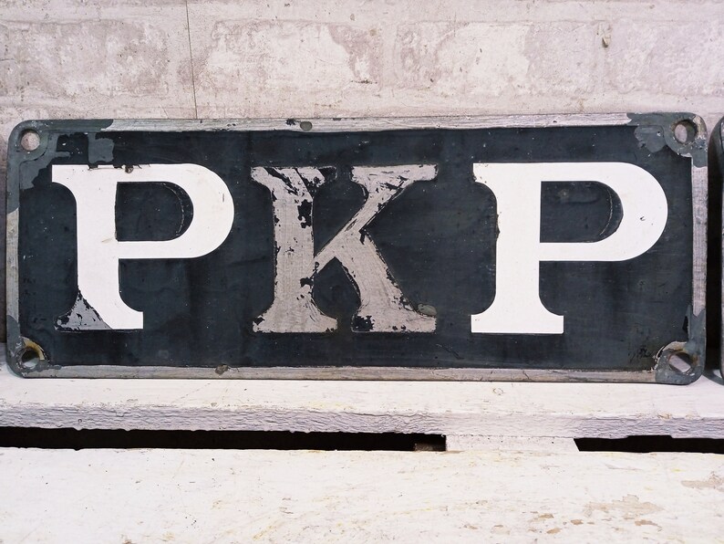 Vintage Locomotive Side Numbers Train Plate Numbers Old - Etsy