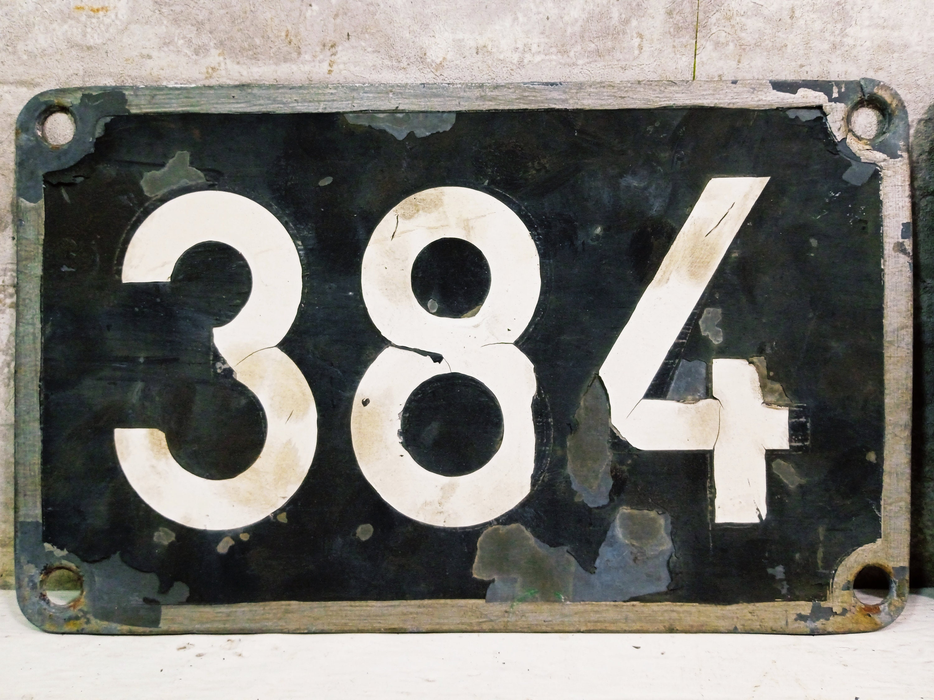 Vintage Locomotive Side Numbers, Train Plate Numbers, Old Locomotive ...