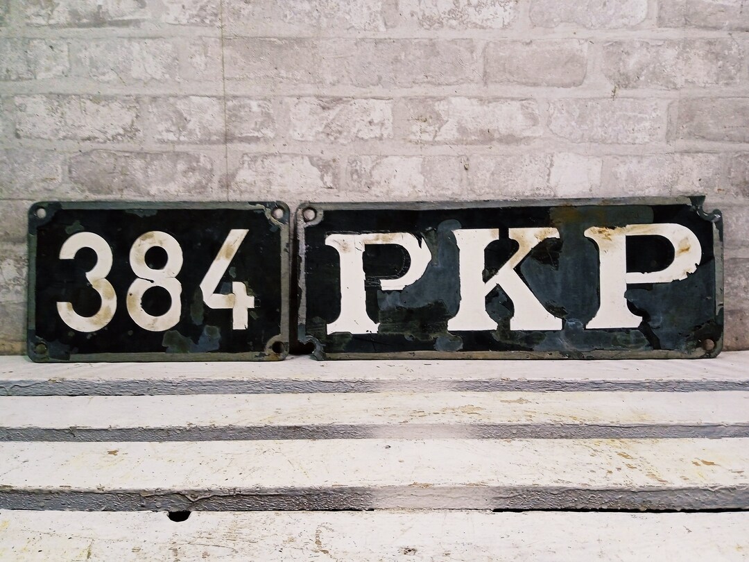 Vintage Locomotive Side Numbers, Train Plate Numbers, Old Locomotive ...