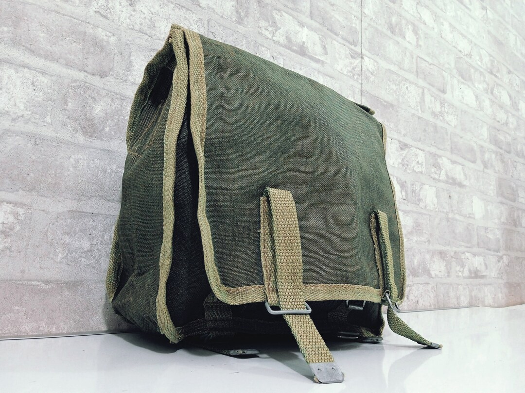 Vintage Military Canvas Bag, Handbag, Backpack, Organizer, Post Bag - Etsy