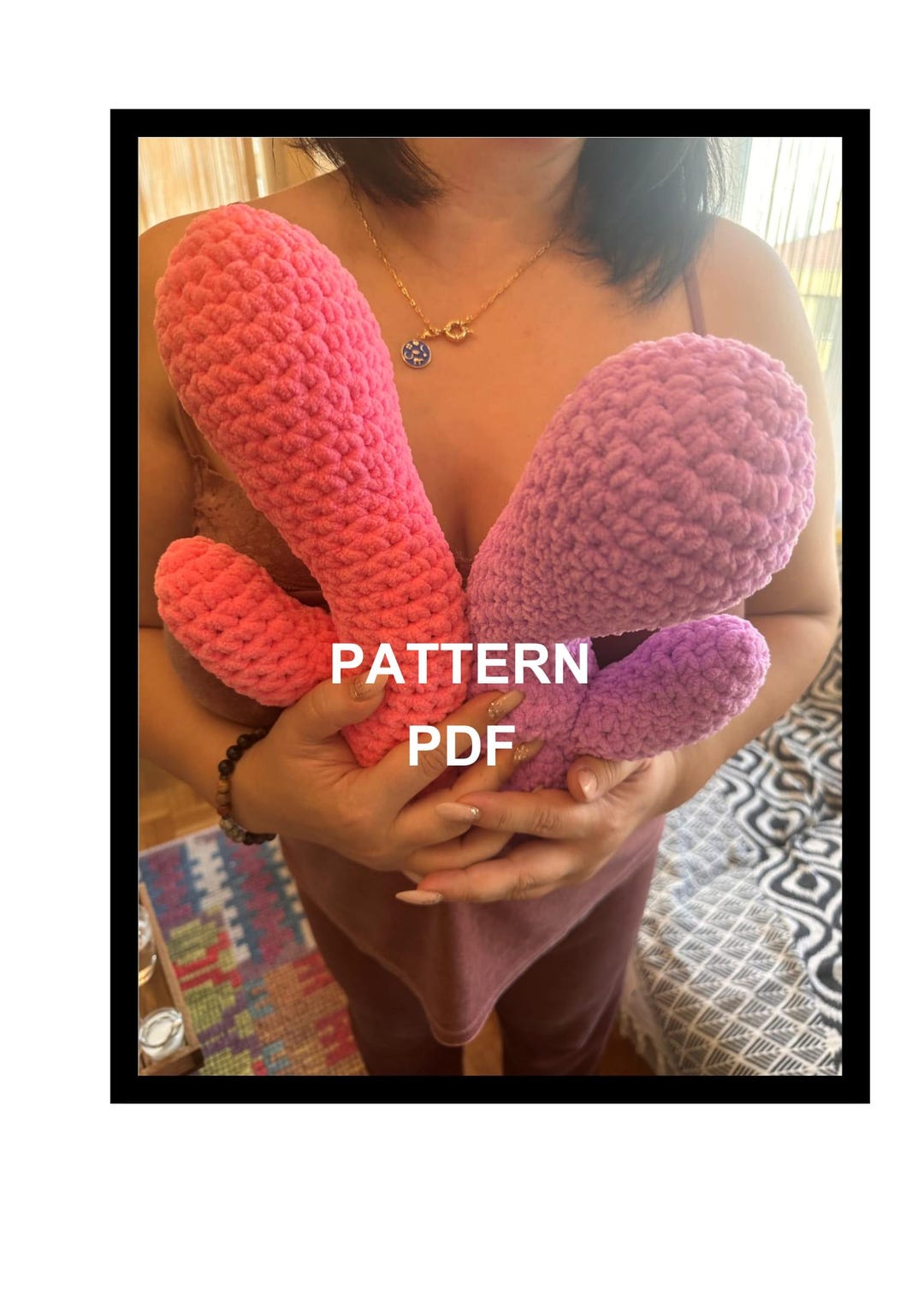 Crochet Vibrator Pattern Crochet Decorative Sex Toys Plush Stuffed