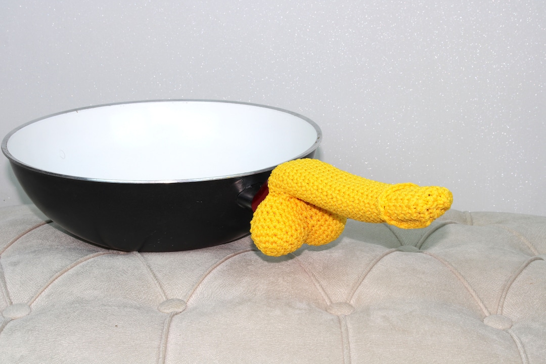 Phallic Gag Gift, Pot Holder, Adult Humor, Funny Penis Present, Adult ...