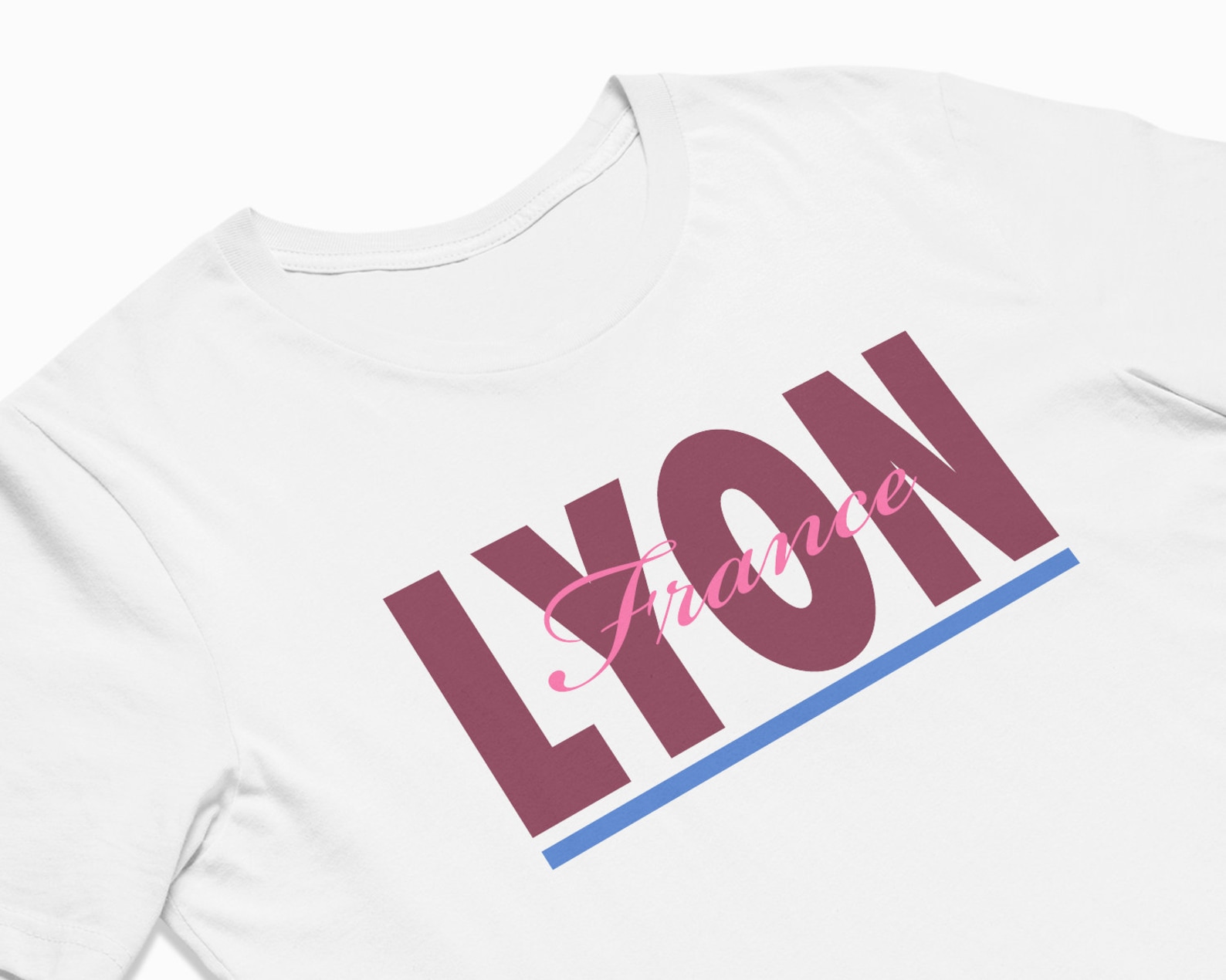 Lyon Signature Shirt: Lyon France T-shirt / Retro Style T - Etsy