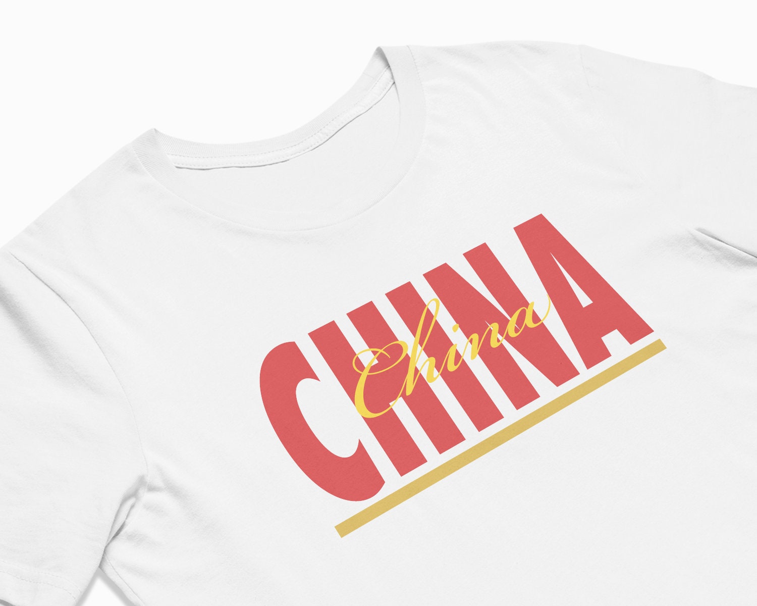 China Signature Shirt: China T-Shirt / Retro Style T Shirt / | Etsy