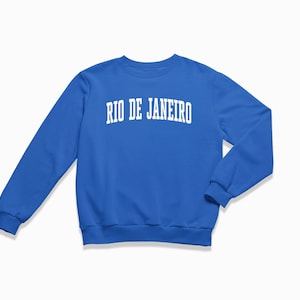 Rio De Janeiro Sweatshirt: Rio De Janeiro Brazil Crewneck / - Etsy