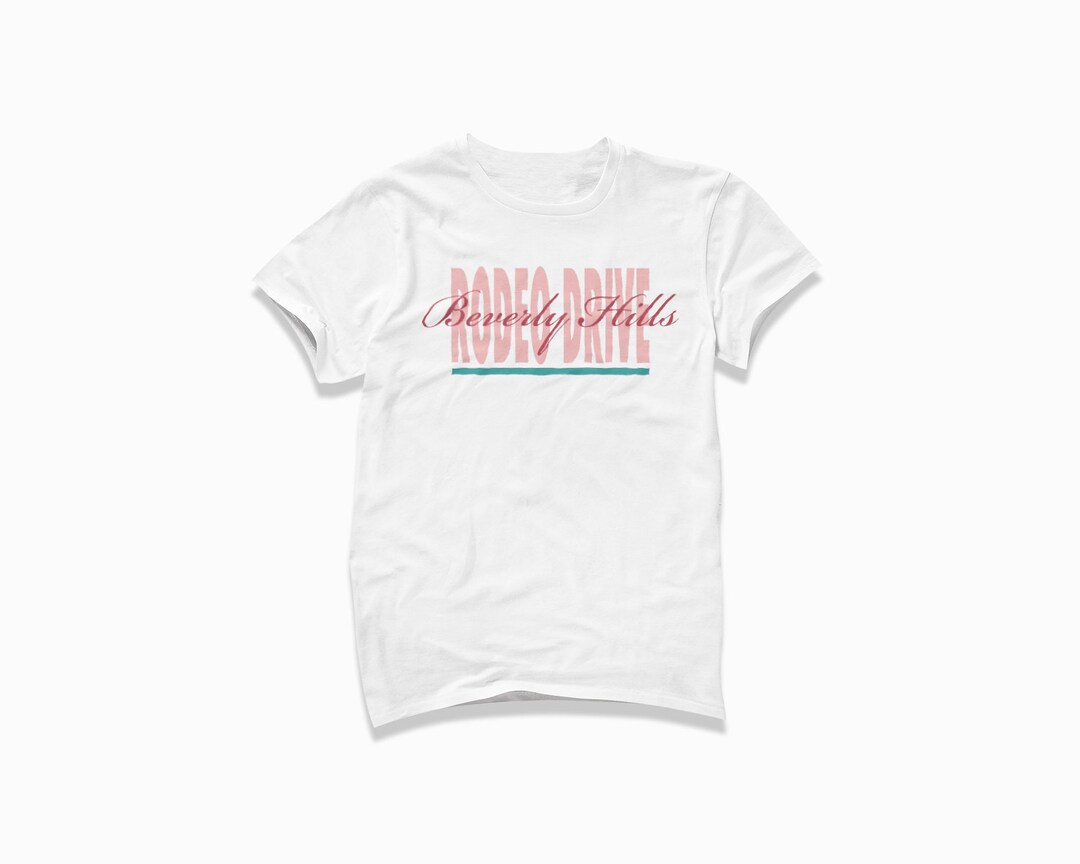 Rodeo Drive Signature Shirt: Rodeo Drive California T-shirt / - Etsy