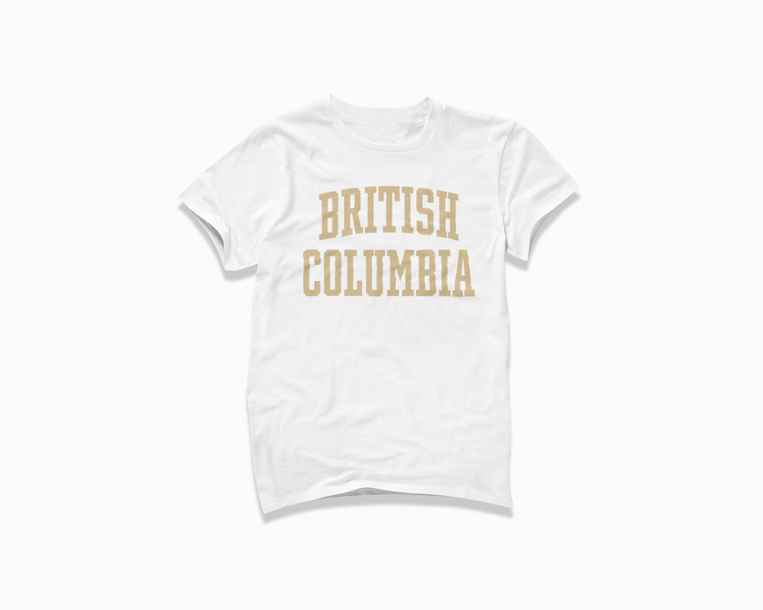 British Columbia Shirt: BC Canada T-Shirt / College Style T | Etsy