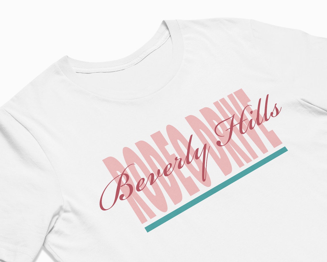 Rodeo Drive Signature Shirt: Rodeo Drive California T-shirt / - Etsy