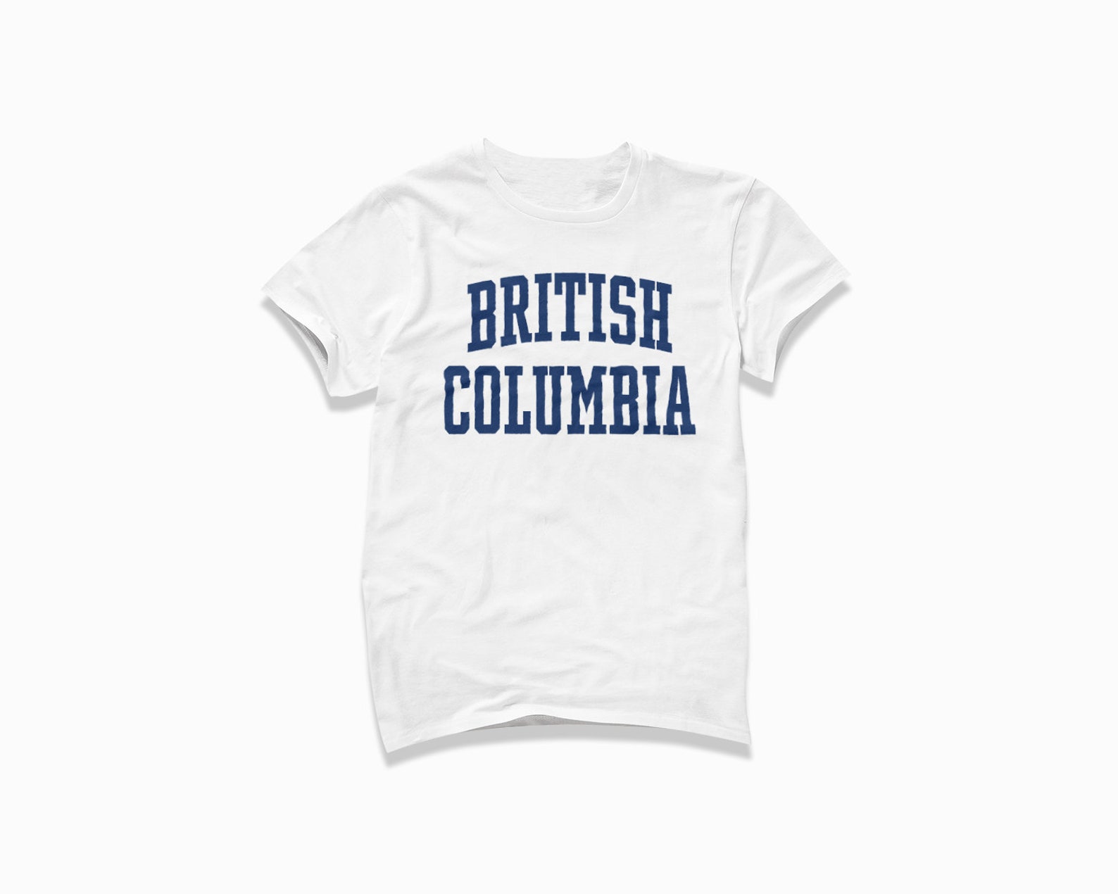 British Columbia Shirt: BC Canada T-shirt / College Style T - Etsy