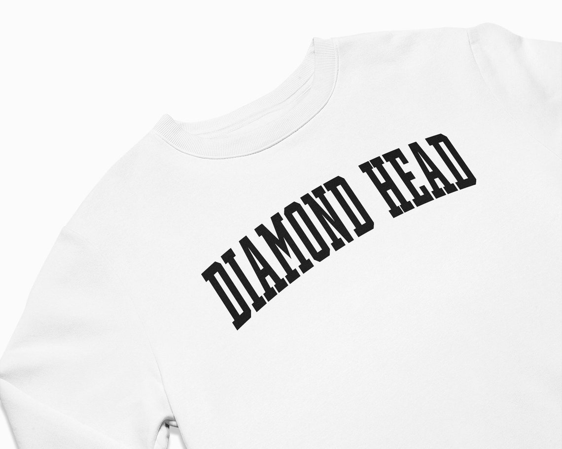 Diamond Head Sweatshirt: Diamond Head Hawaii Crewneck / | Etsy