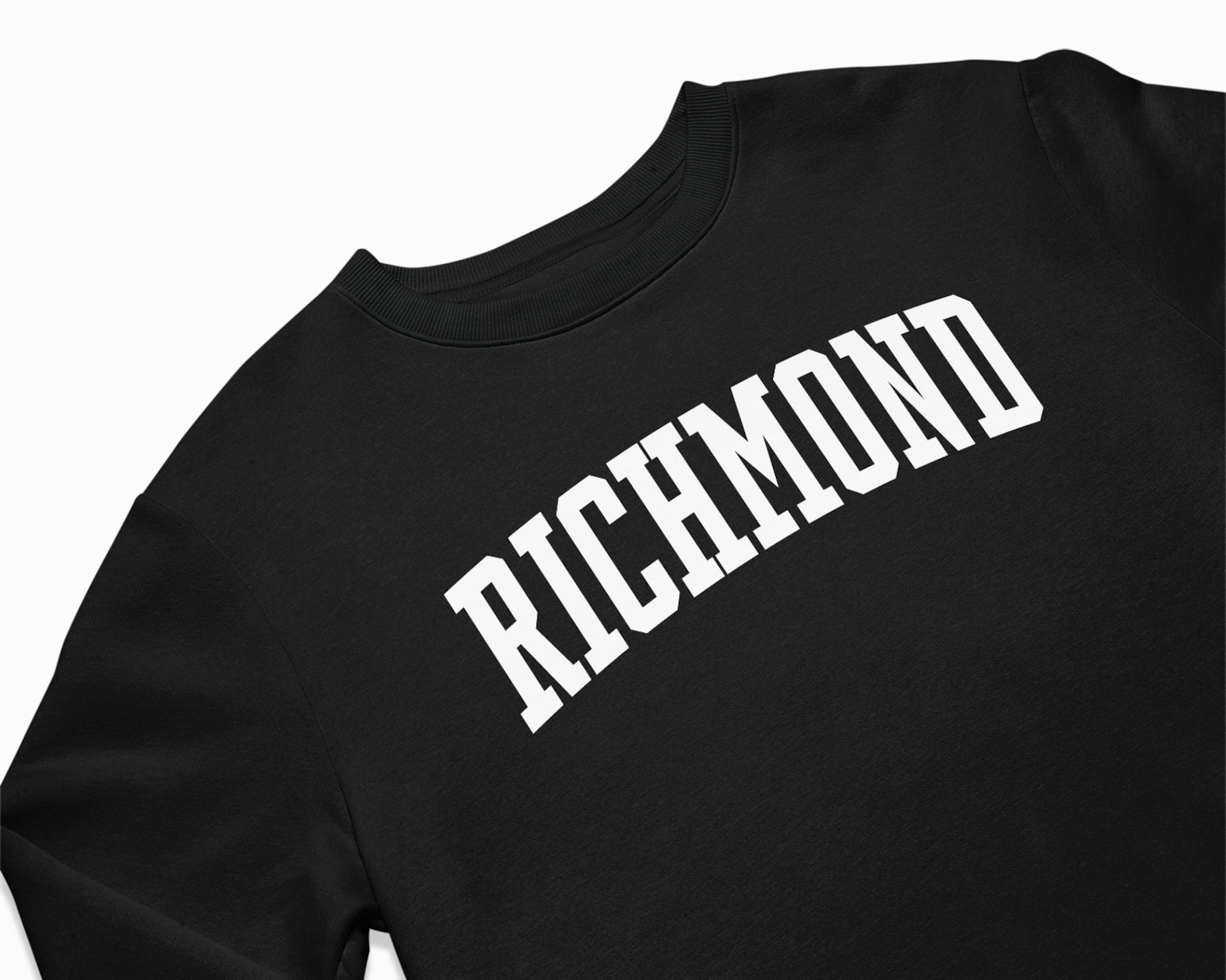 Richmond Sweatshirt: Richmond Crewneck / College Style | Etsy