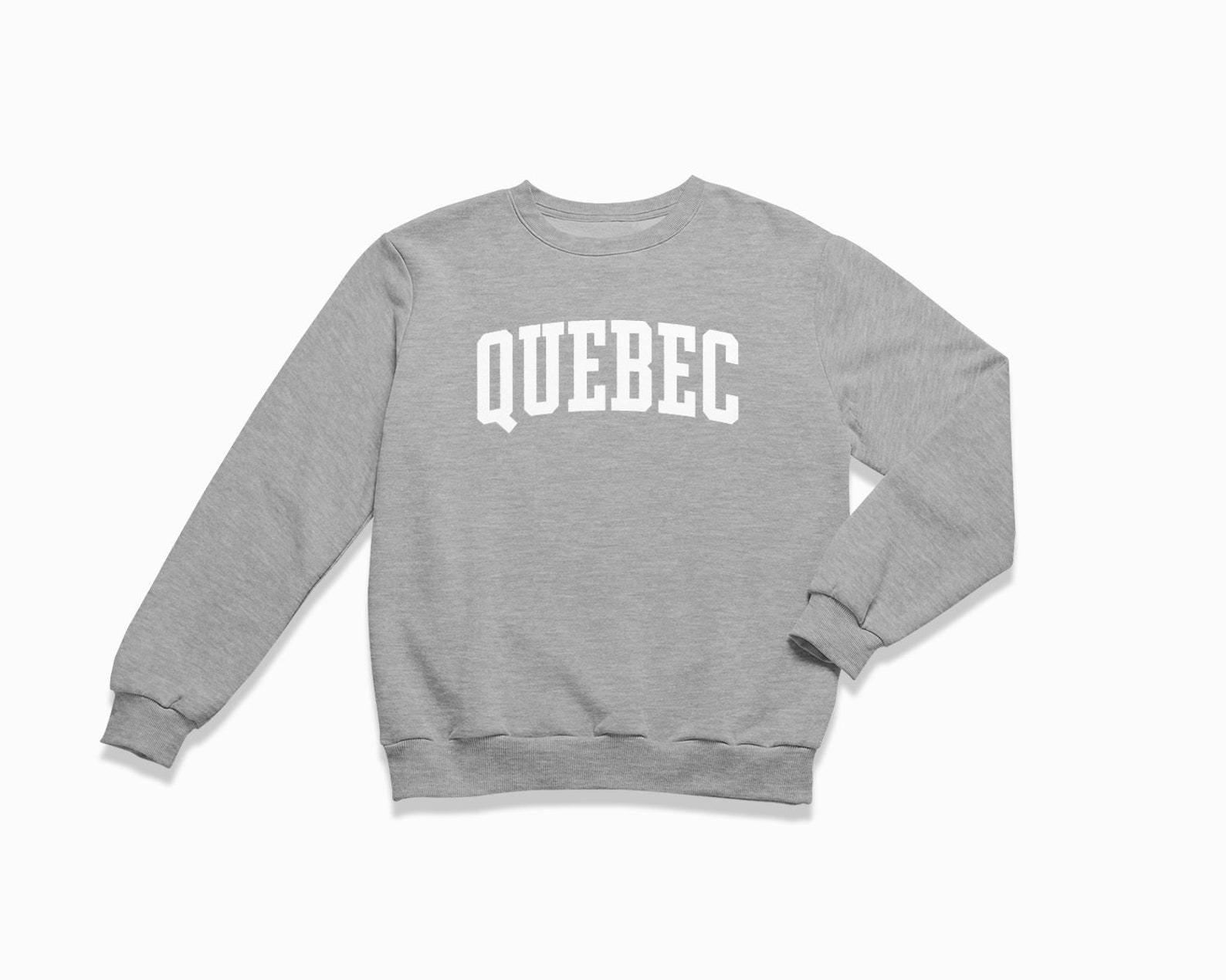 Quebec Sweatshirt: Quebec Canada Crewneck / College Style - Etsy UK