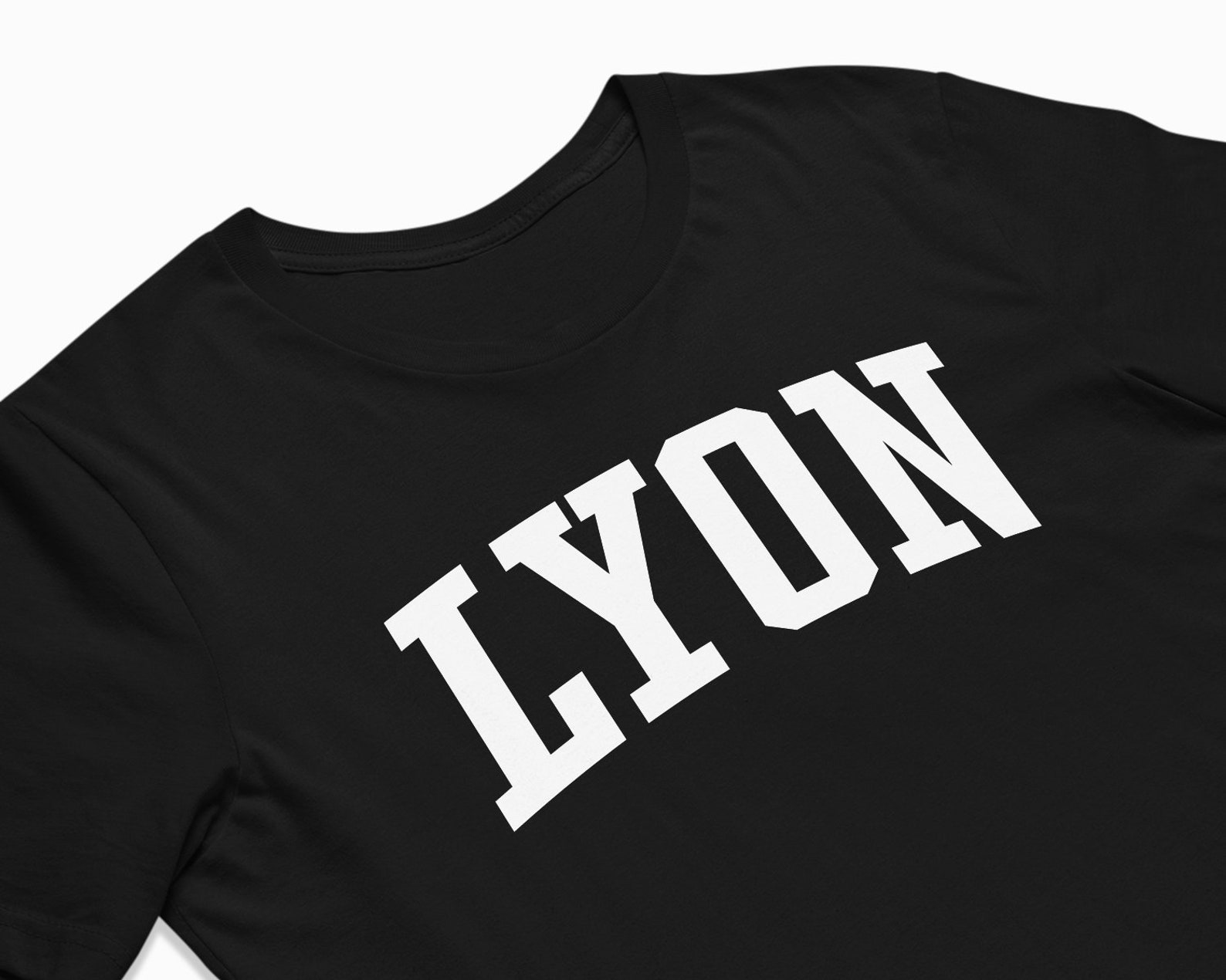 Lyon Shirt: Lyon France T-Shirt / College Style T Shirt / | Etsy