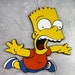 Bart Simpson Wood 3D Sign Panel, Wall Art Poster Print Home/office Room ...