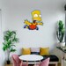 Bart Simpson Wood 3D Sign Panel, Wall Art Poster Print Home,office Room ...