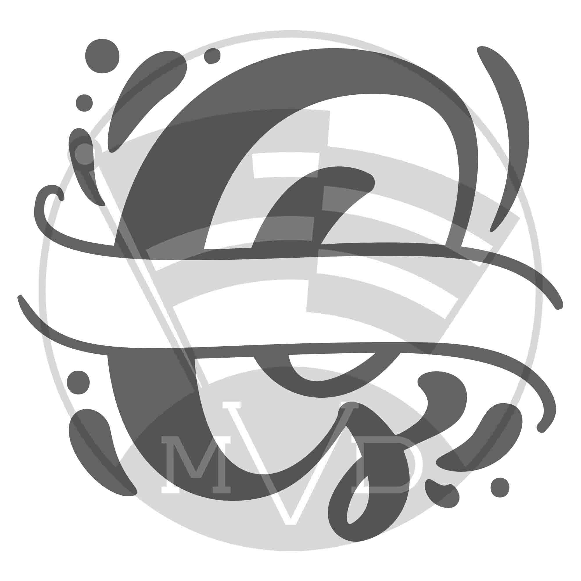 Letter G Split Monogram Svg Eps Dxf Png Bundle to Make - Etsy