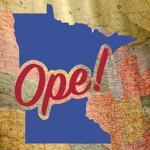 Ope! Minnesota Svg! Instant Digital Download for Midwest State! Great ...