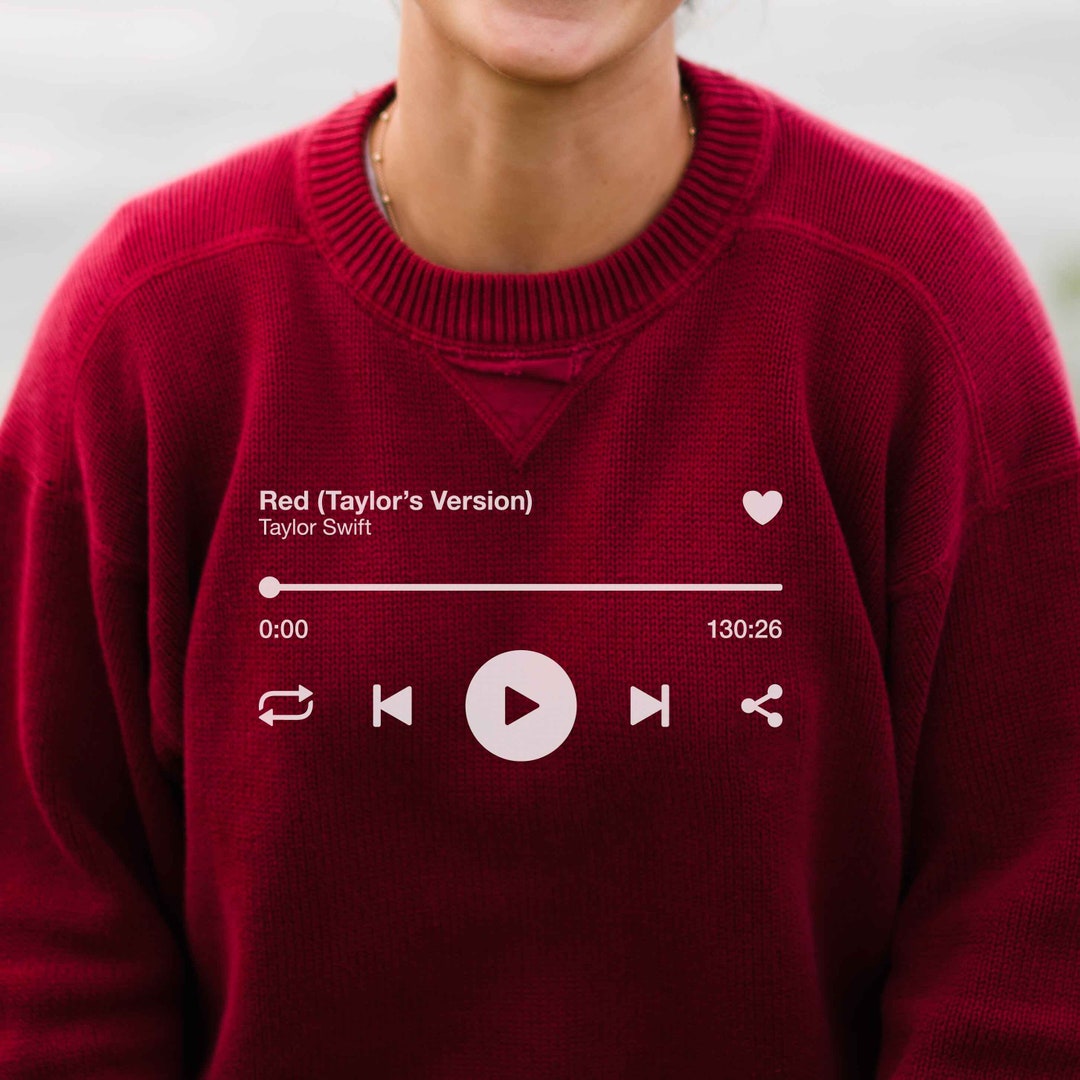 Red Taylor's Version Album Svg Instant Digital Download for Swiftie ...