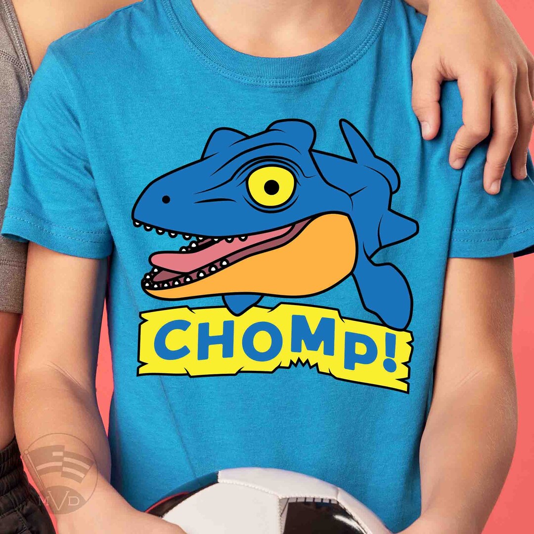 Chomp Mosasaurus Dinosaur Svg Png Eps Dxf Bundle for Personal ...