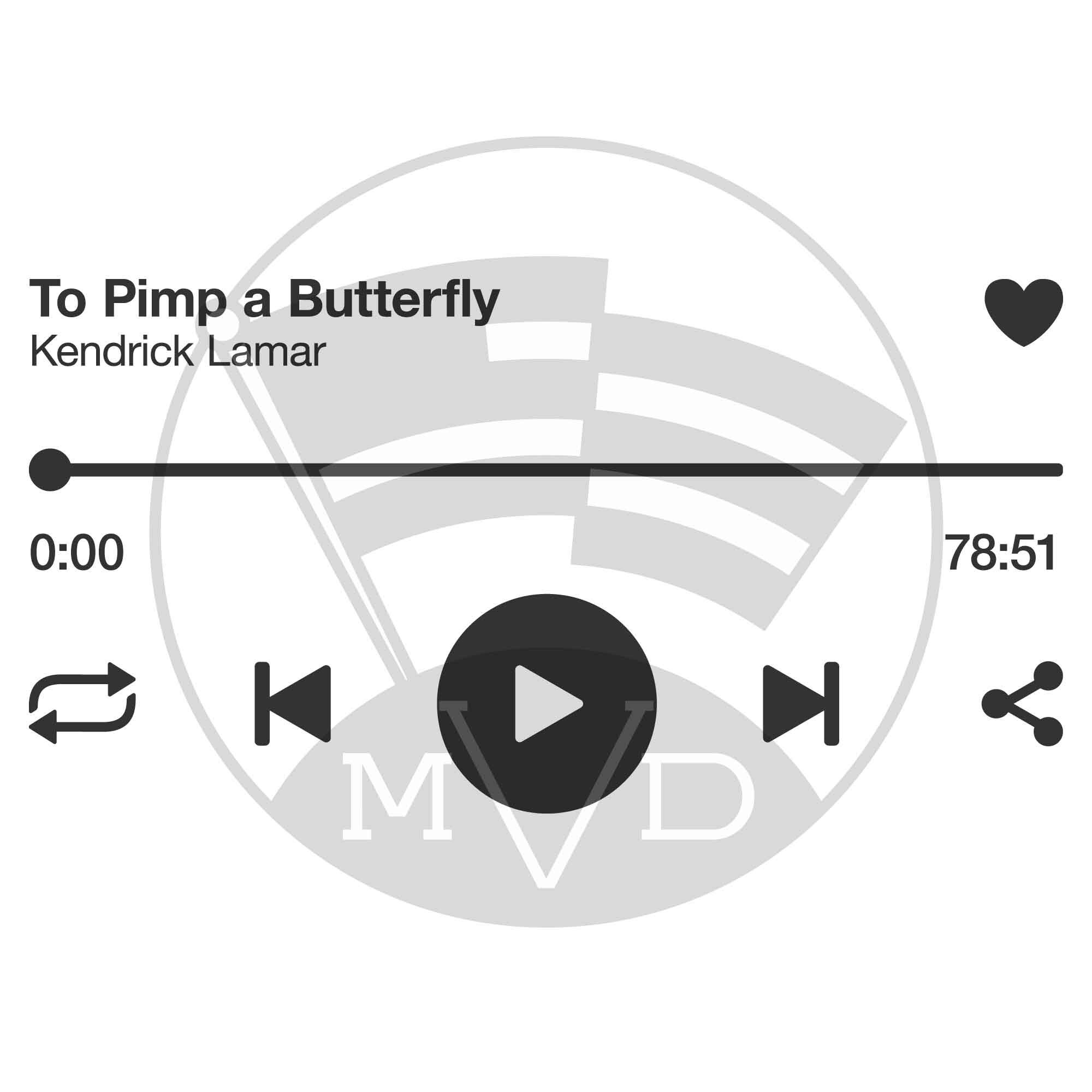 To Pimp A Butterfly Svg! Instant Digital Download to Make a Gift for ...