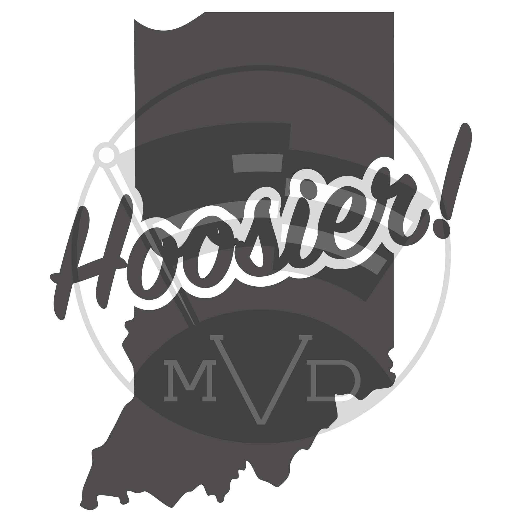 Hoosier! Indiana Svg! Instant Digital Download for Midwest State Saying ...