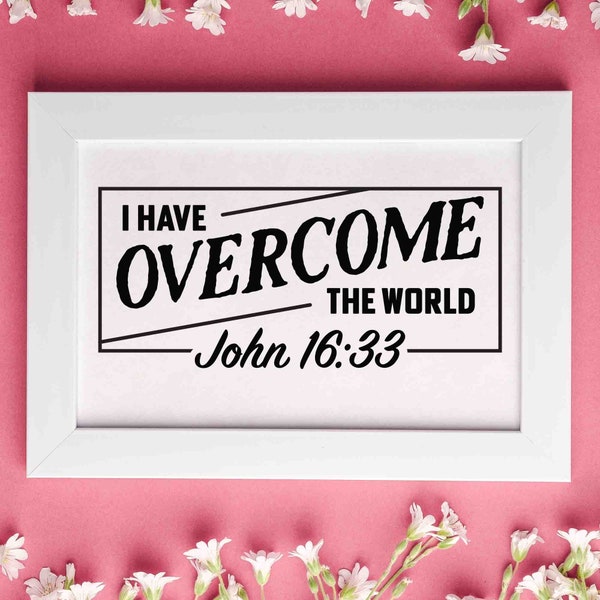 I Have Overcome - Etsy