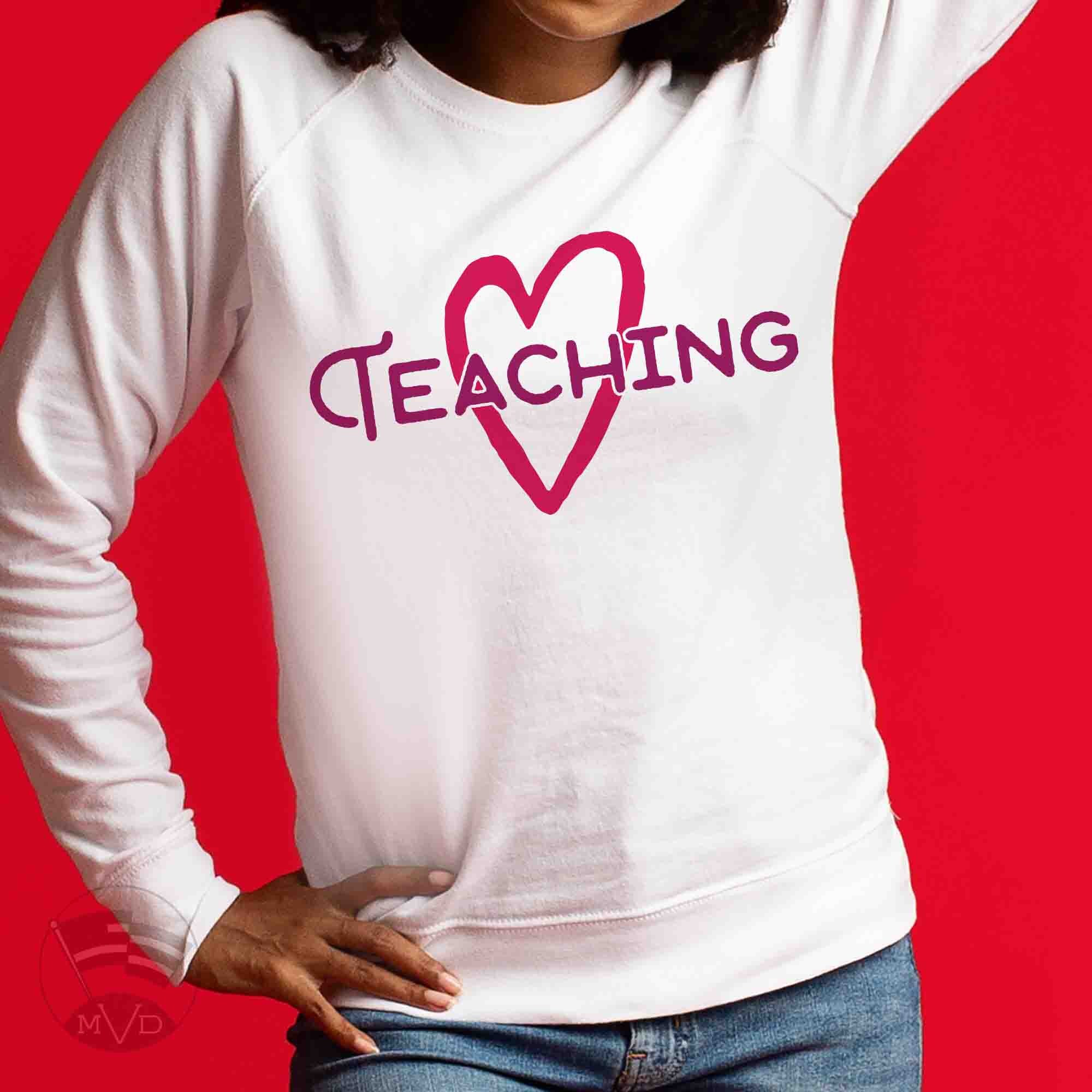 Teaching Heart Svg Eps Dxf Png Bundle for Personal Commercial - Etsy