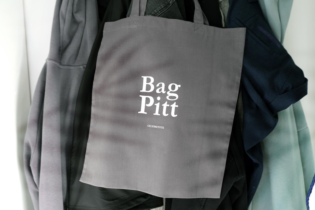 Bag Pitt Tote Bag | Celebritote | Brad Pitt | Eco Friendly Lightweight ...