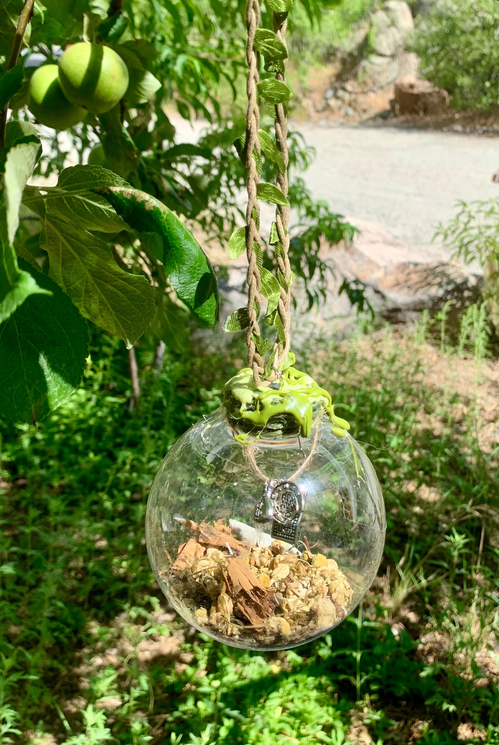 Witch Ball for Money, Abundance, Prosperity, Luck, Lottery, Success ...