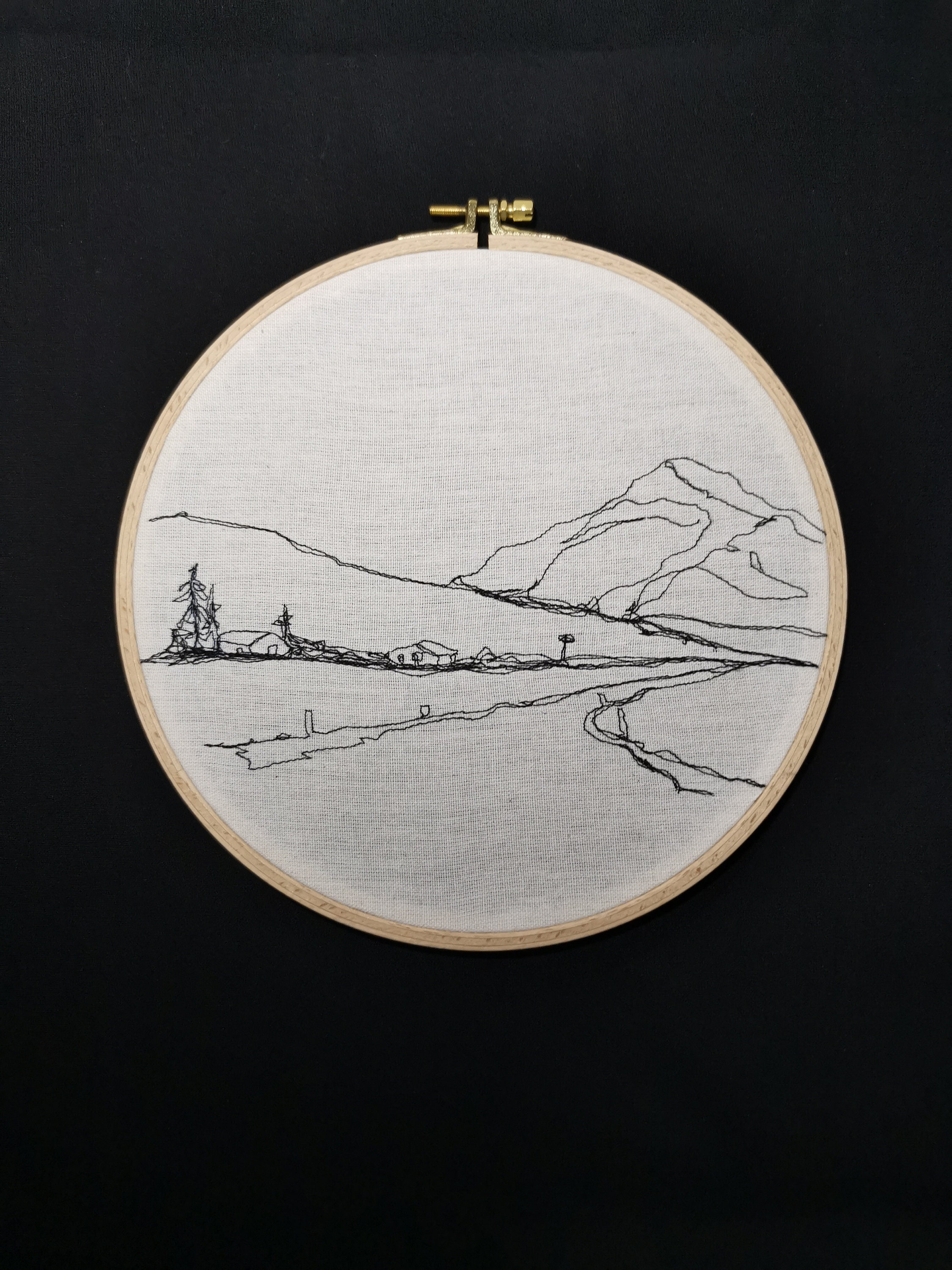 Machine Embroidery Art | Etsy