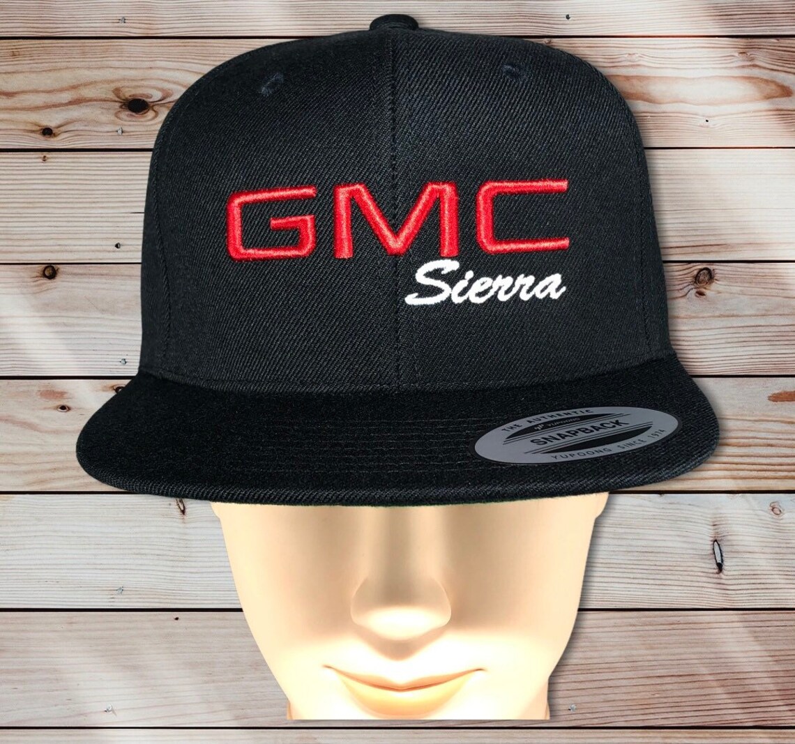 GMC hat Classic Snapback Yupoong Custom made snap back cap | Etsy