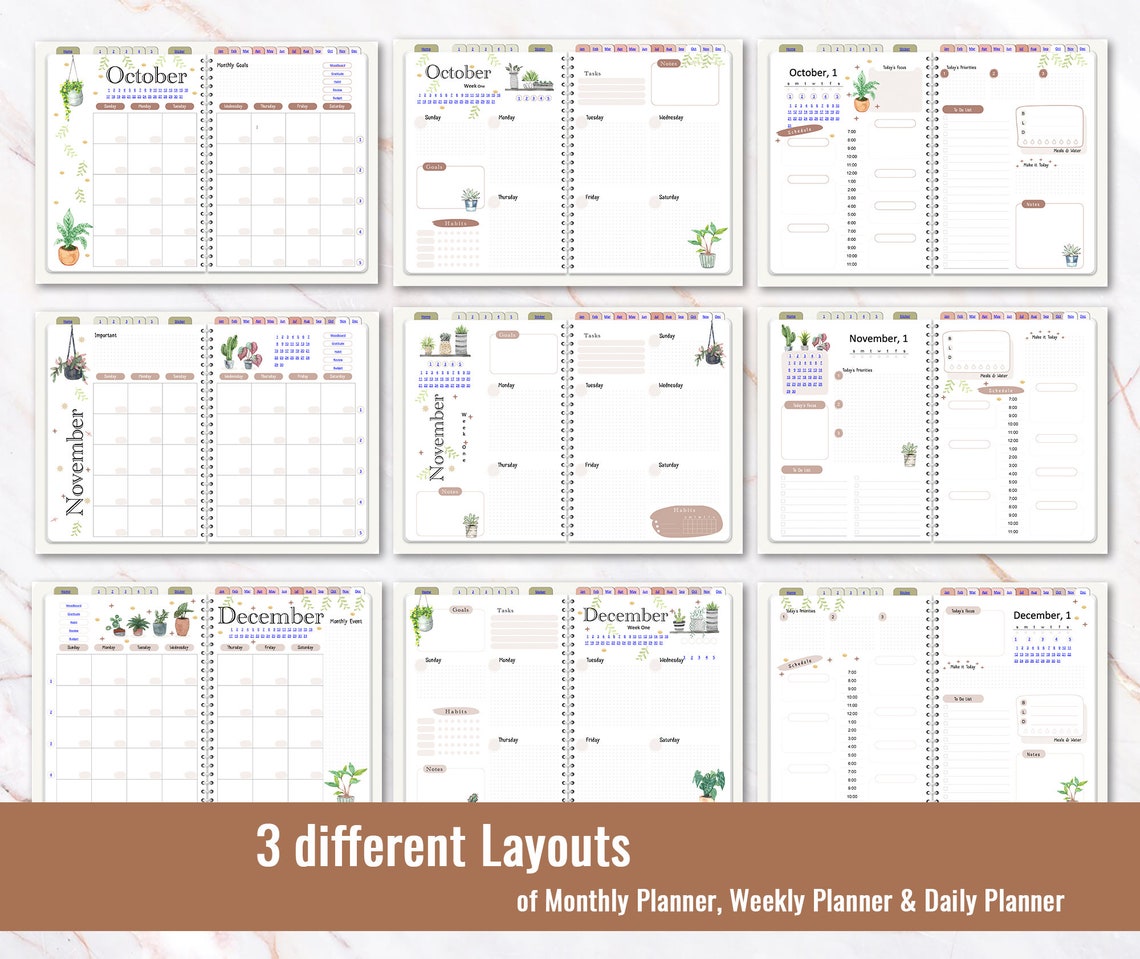 Onenote Digital Planner Undated One Note Planner Hyperlinked - Etsy