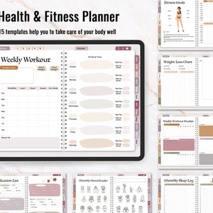 Undated Life Planner, All in One Digital Planner, Undated Digital ...