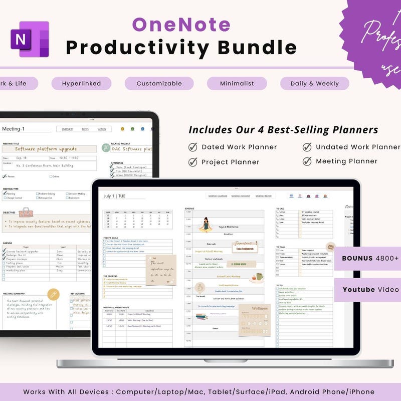 iPad Onenote Meeting - Etsy
