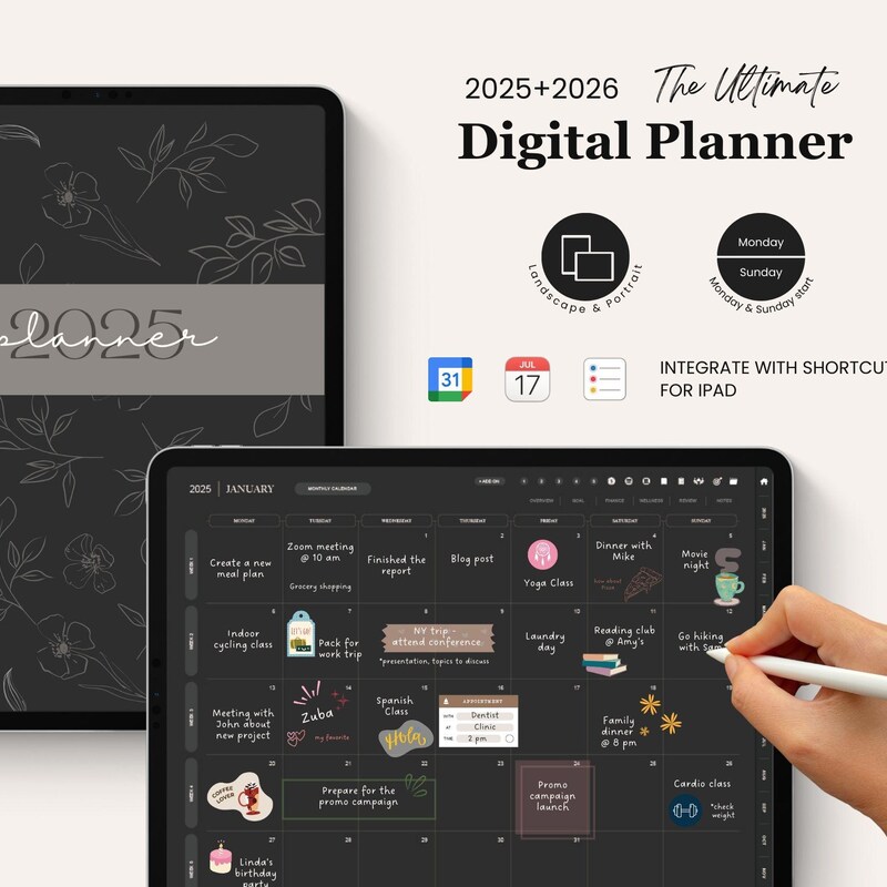 Goodnotes Planner - Etsy