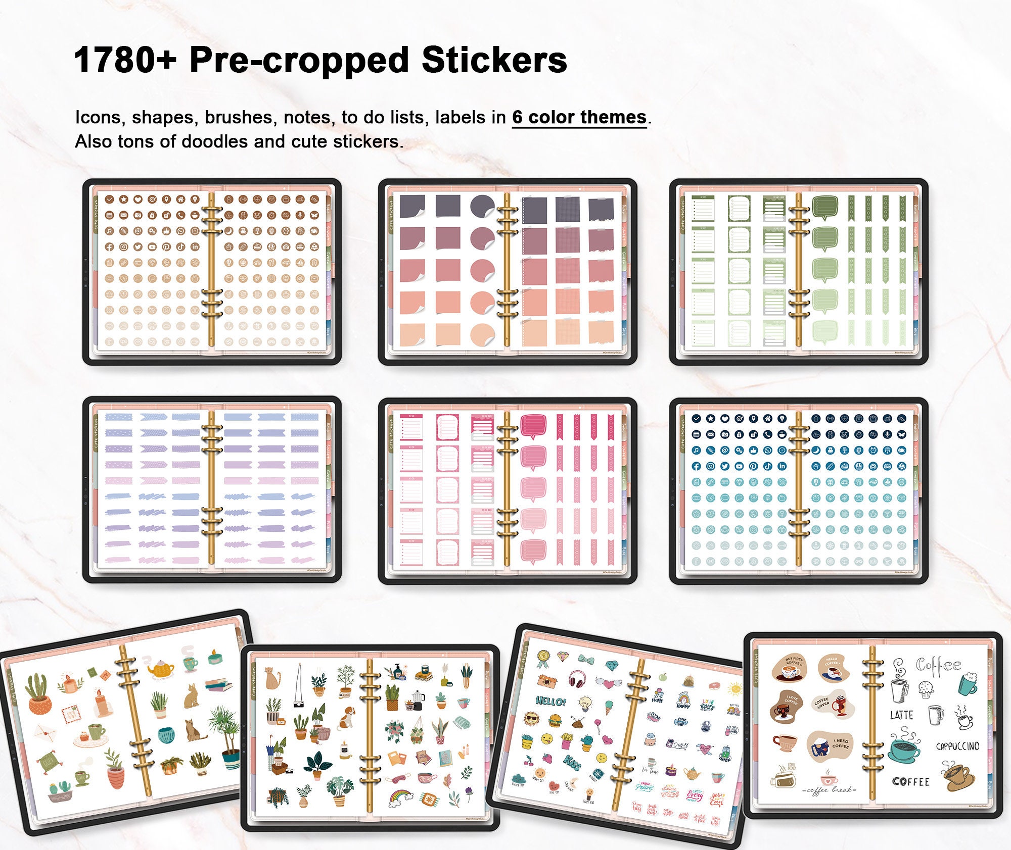 ADHD Digital Planner Adult ADHD Planner ADHD Daily Planner - Etsy