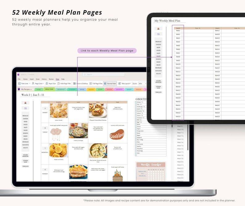 Onenote Recipe Book: Hyperlinked, Fully Customizable, Family Cookbook ...