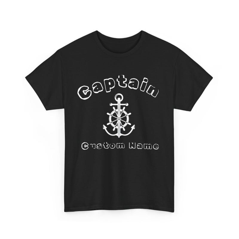 Custom Captain Shirts - Etsy