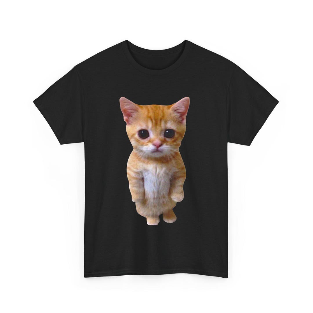 El Gato Meme Sad Crying Cat Munchkin Kitty Meme Trendy T-shirt,el Gato ...