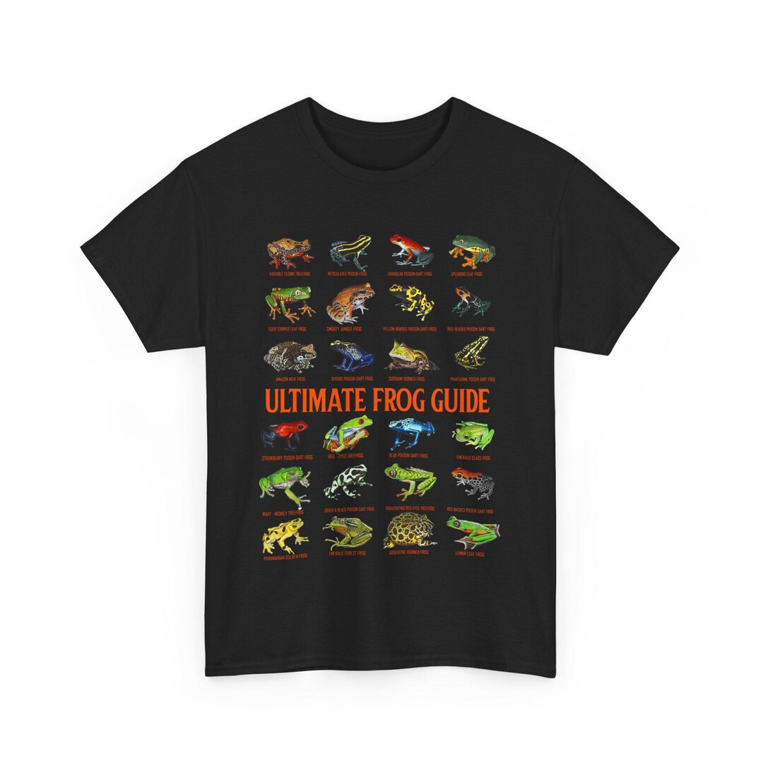 Ultimate Frog Guide Shirt, Funny Frog Lover Frog Owner Frogs Shirt ...