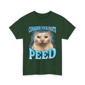 Consider Your Pants Peed Meme T-shirt, Cat Meme Shirts, Goofy Ahh ...