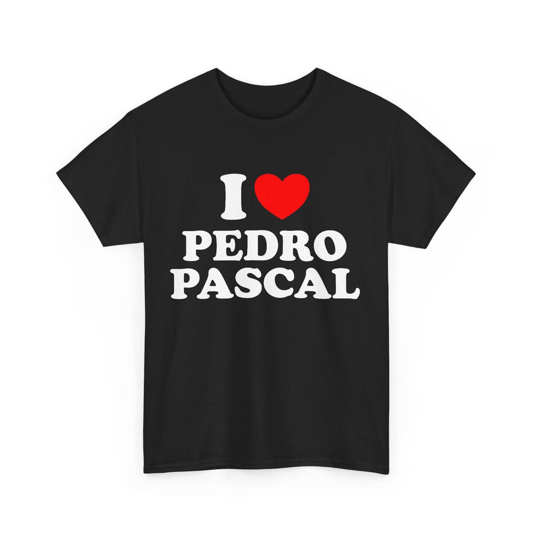 Love Heart Pedro Pascal T-shirt, Funny LOU Meme Shirt, Pedro Pascal Fan ...