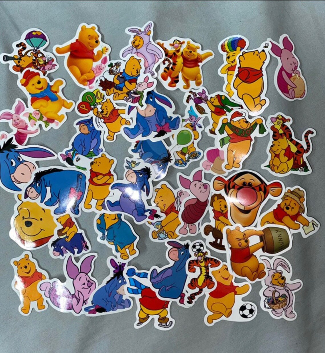 40 Winnie the Pooh Stickers - Etsy
