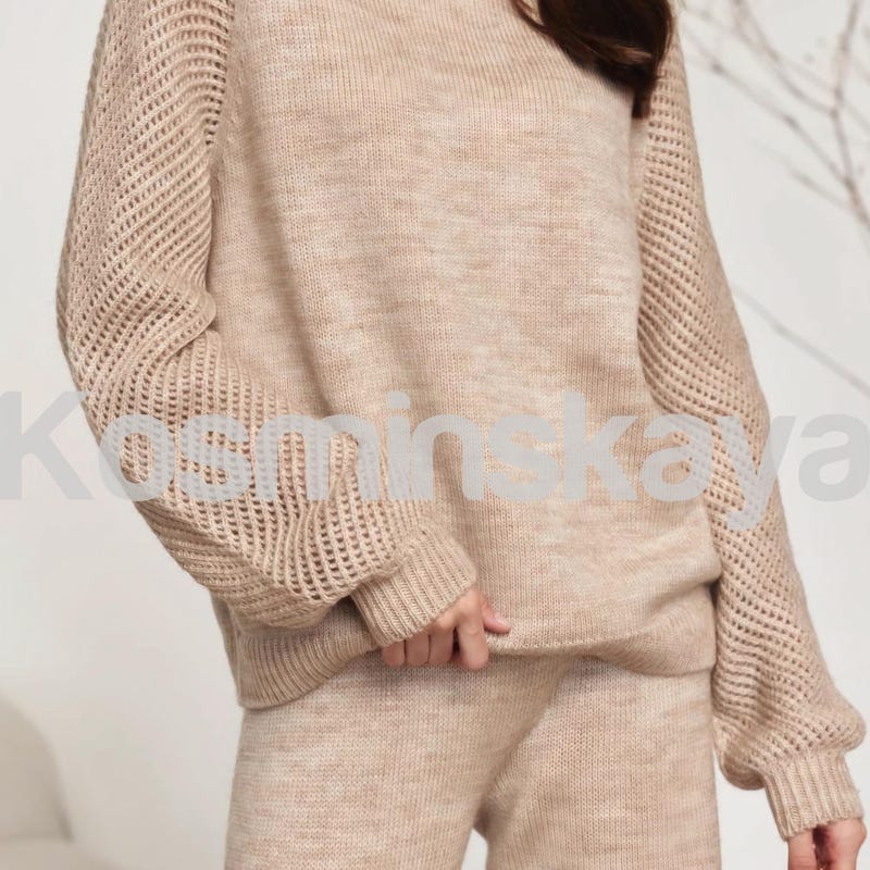 Knit Sets Two Piece Women - Etsy