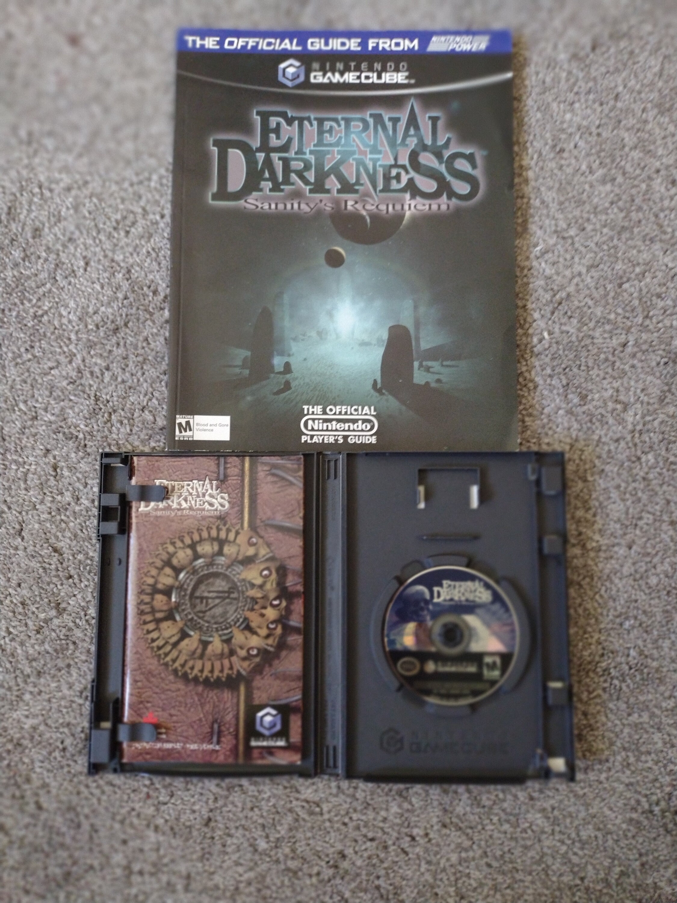 Eternal Darkness Sanity's Requiem Gamecube Game and Strategy Guide RARE ...