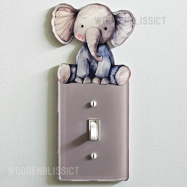 Woodland Light Switch Cover - Etsy