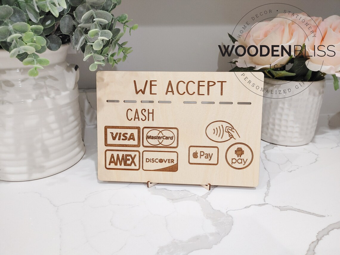 Square Payments Vendor Display Sign , Collapsible Stands Included ...