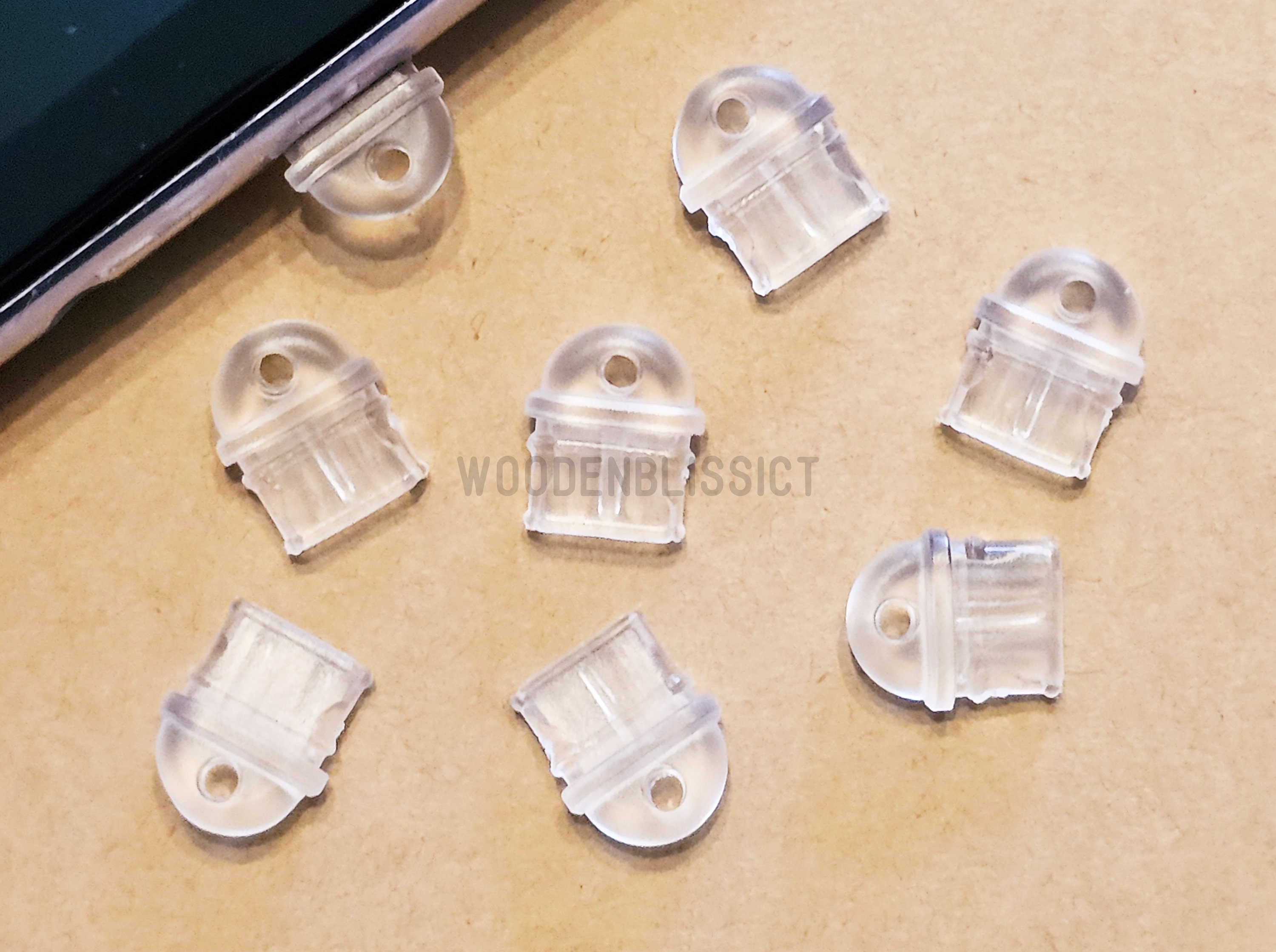 Blank Transparent Dust Plugs, Fits USB-C / Type C, Kindle Blank Dust ...